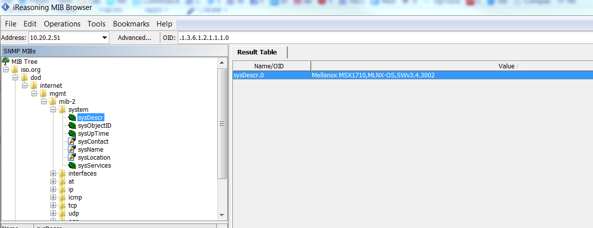 Getting Started with SNMP MIBs for Mellanox Switches