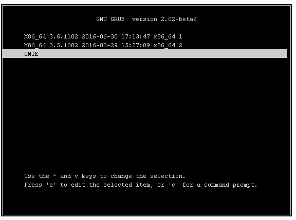 HowTo Uninstall Mellanox Onyx and Install ONIE on Mellanox Switches