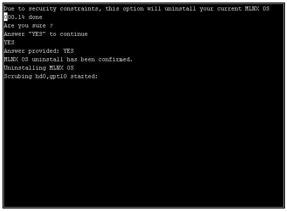 Howto Uninstall Mellanox Onyx And Install Onie On Mellanox Switches