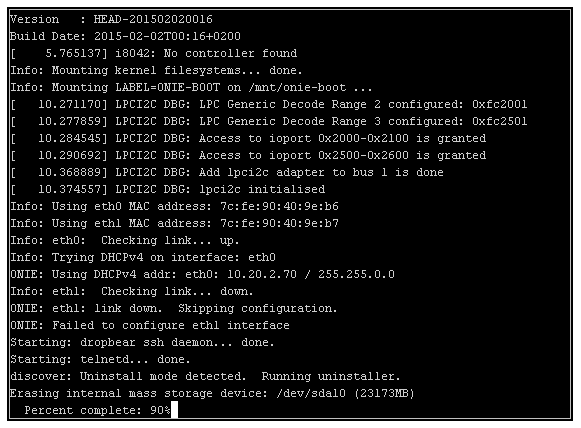 HowTo Uninstall Mellanox Onyx and Install ONIE on Mellanox Switches