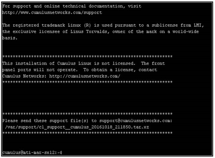 HowTo Install Cumulus Linux OS Over ONIE on Mellanox Ethernet Switches