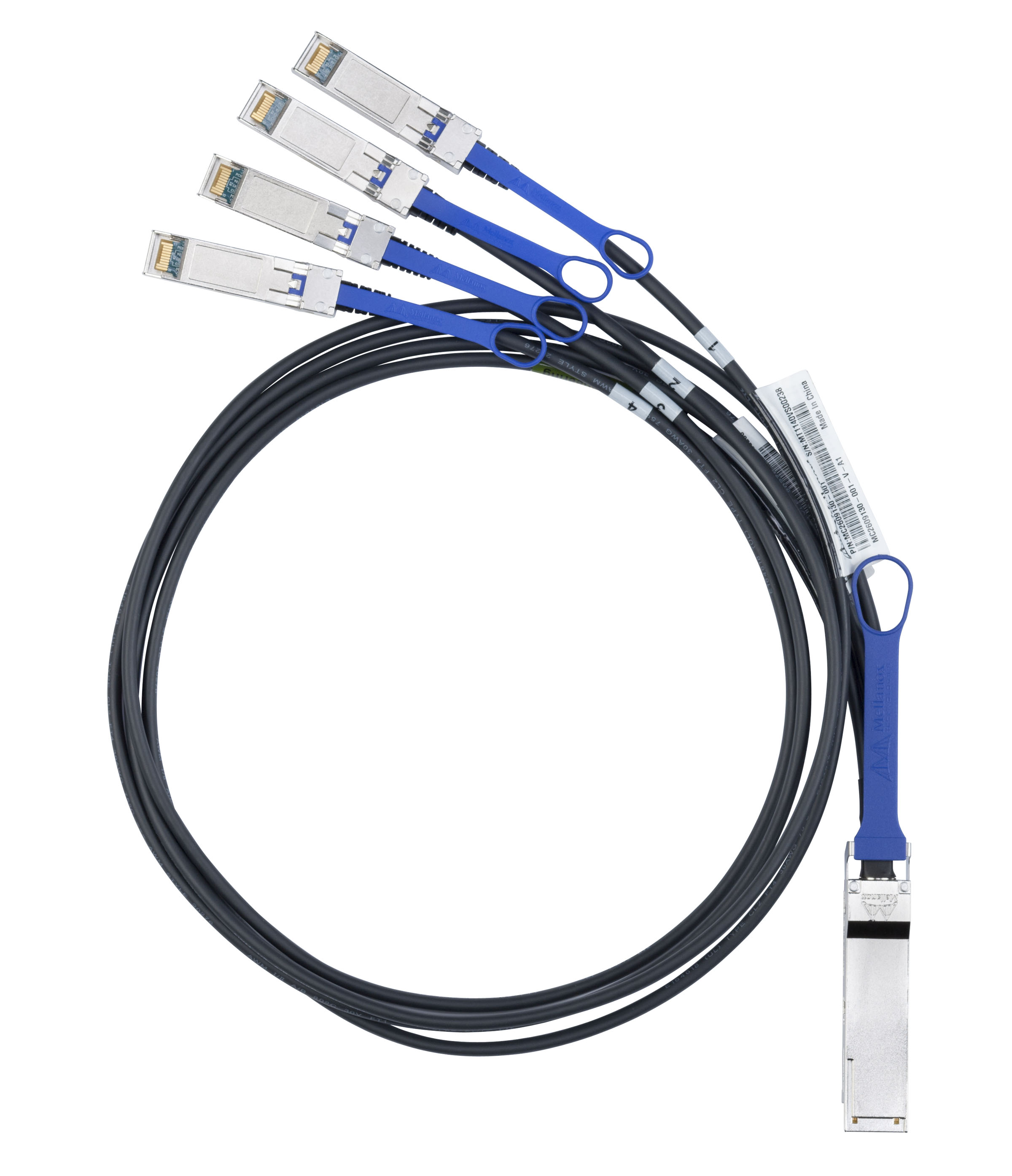 Mellanox Breakout Cables 40G > 4x10G and 100G > 4x25G