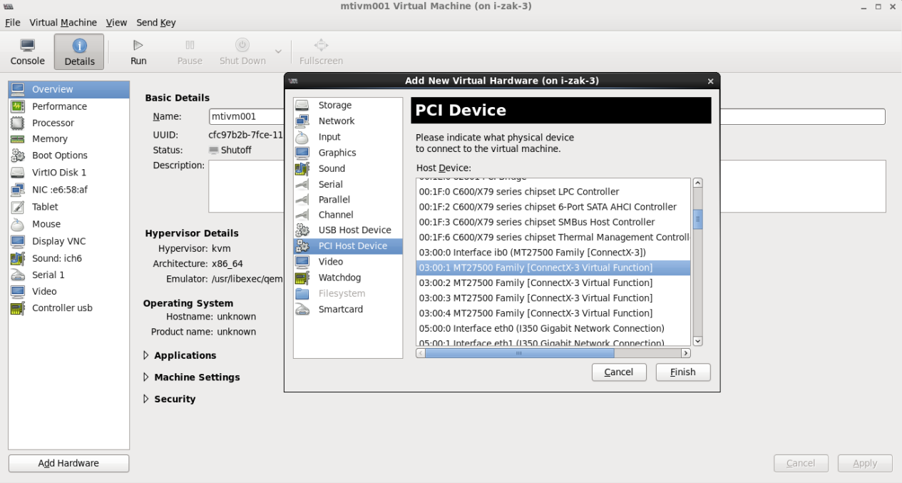 HowTo Configure SR-IOV for ConnectX-3 with KVM (InfiniBand)