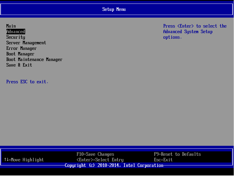 BIOS Performance Tuning Example
