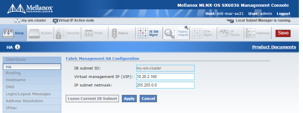 Understanding Subnet Manager (SM) High Availability (HA) on Mellanox ...