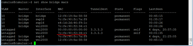 HowTo Configure LNV VXLAN on Cumulus Linux