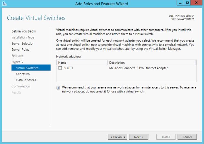 HowTo Configure SR-IOV for ConnectX-3 with Hyper-V (Ethernet)