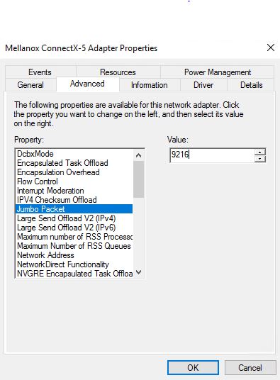Getting Started with ConnectX-5 100Gb/s Adapter for Windows