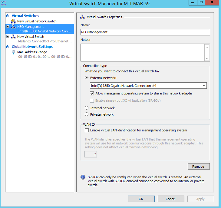 NVIDIA Enterprise Support Portal | HowTo Install NEO as a VM over Hyper ...