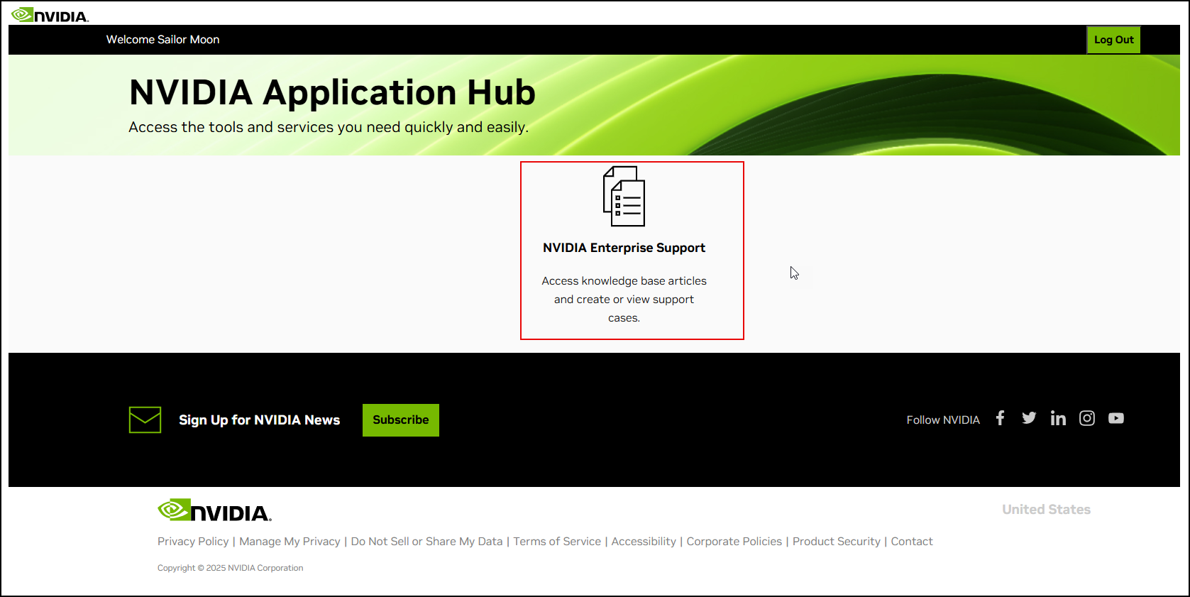 NVIDIA Enterprise Support Portal | NVIDIA Enterprise Support Portal ...